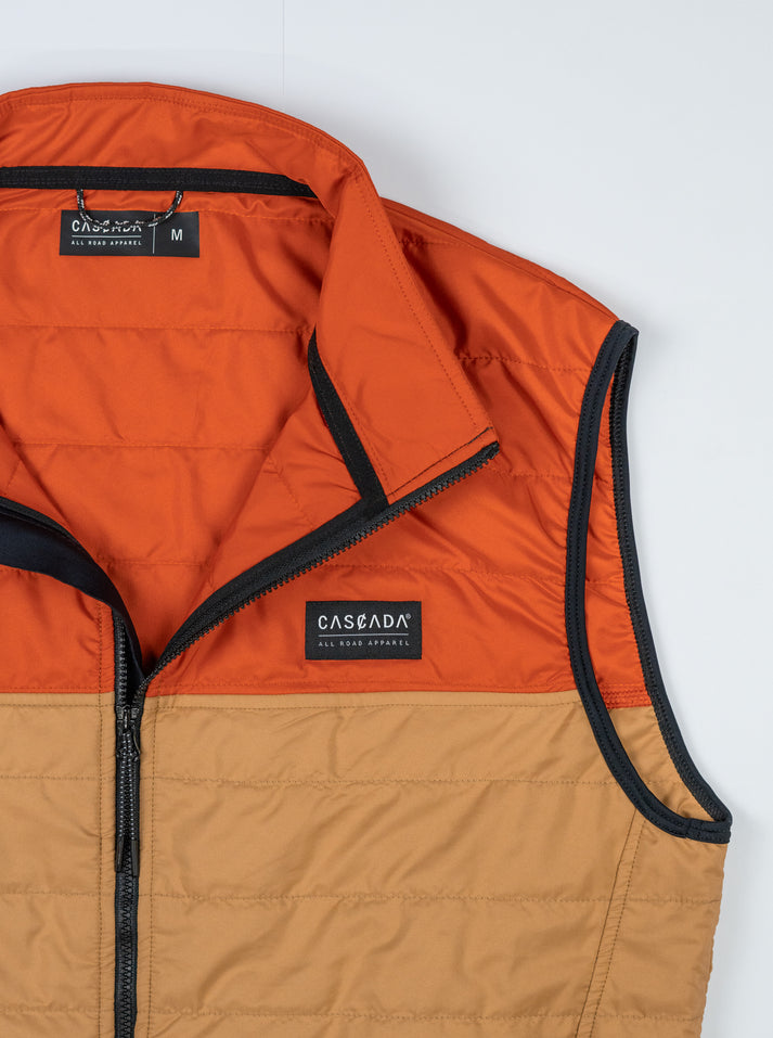 Guide Ultralight Vest - Orange / Dark Tan – Cascada