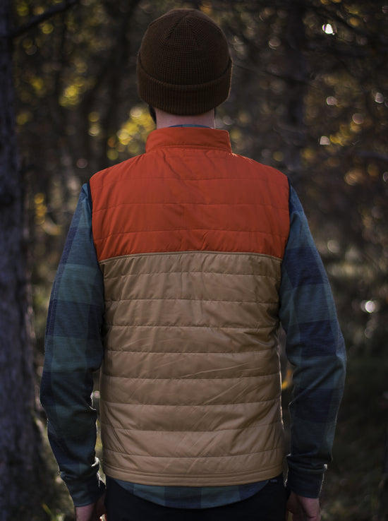 Guide Ultralight Vest - Orange / Dark Tan – Cascada